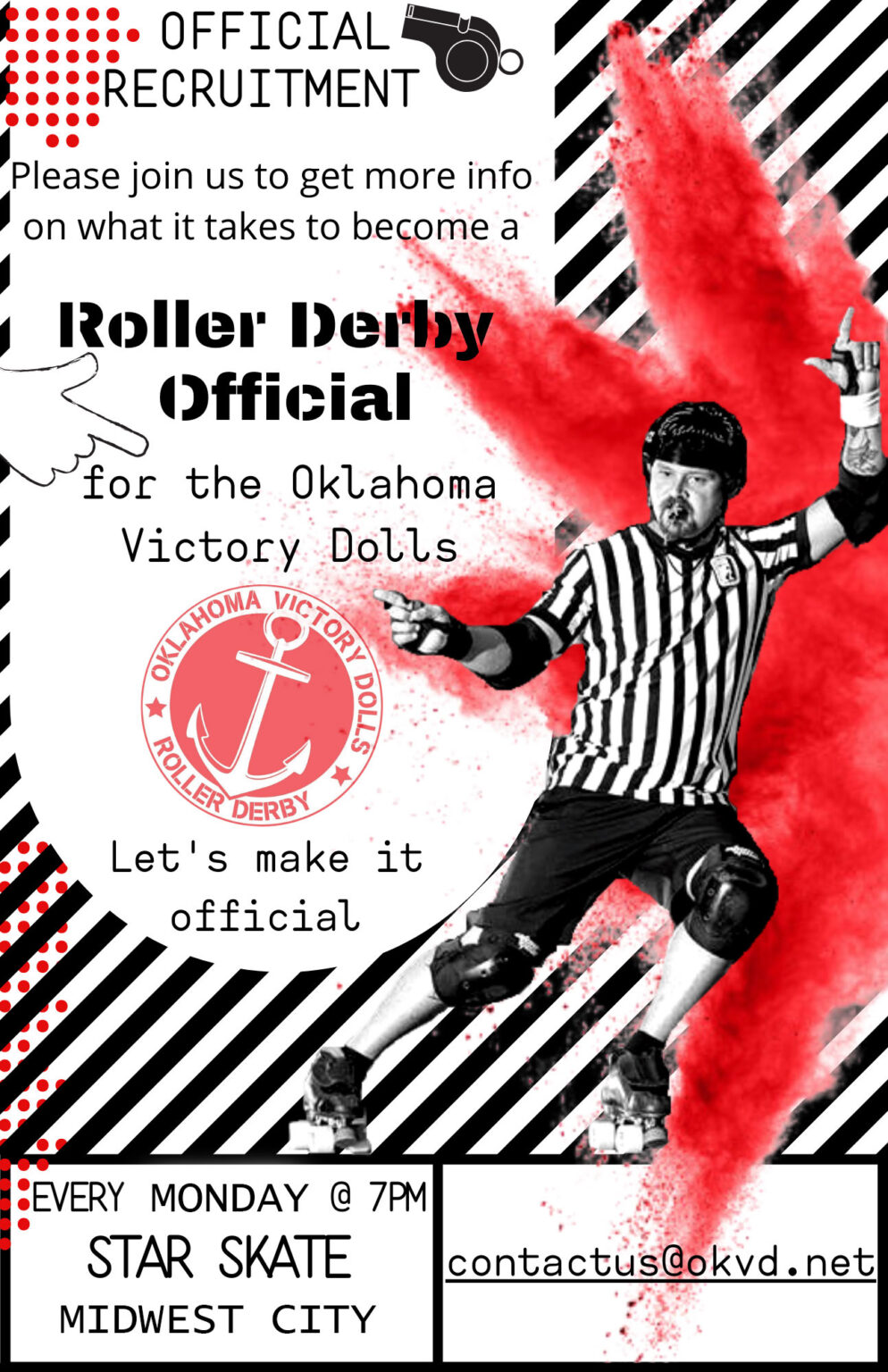 5/20/2022 - Wanted: Roller Derby Officials : TWISTER CITY ROLLER DERBY
